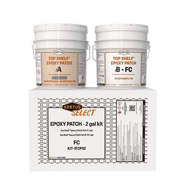 Kretus Select Epoxy Patch FC - 2 Gallon Kit – Concrete Decor Store