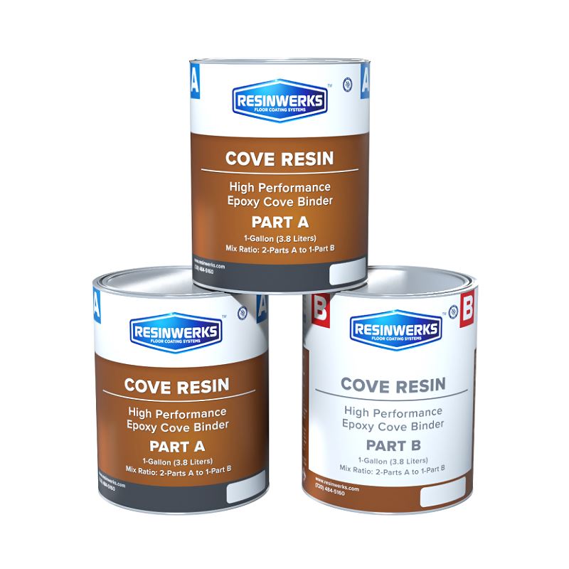 Cove Resin - High Performance Epoxy Cove Binder - 3 Gallon Kit ...