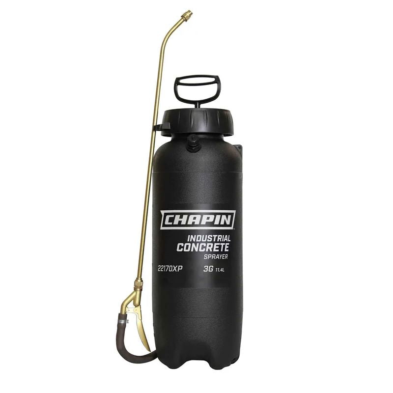 3-gallon Industrial Concrete Poly Tank Sprayer for Curing Compounds, F ...