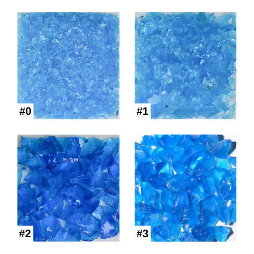 Turquoise Terrazzo Glass - Concrete Decor Store