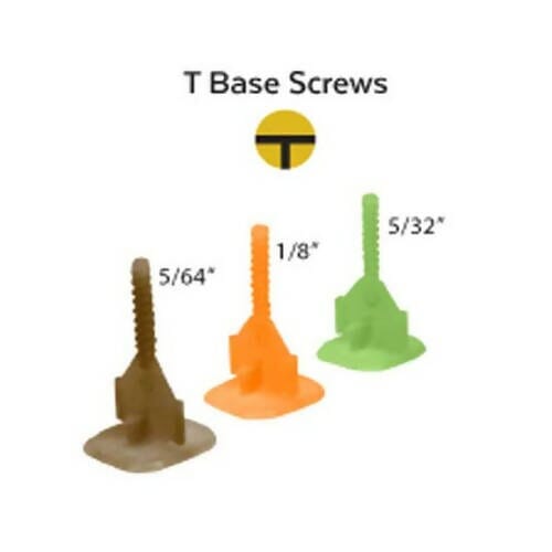 EZ Click - Next-Generation Screw-based Tile Leveling System - 200/box ...