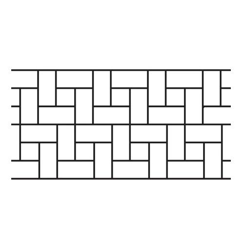 Flanders Weave - Concrete Stencil Roll - Concrete Decor Store