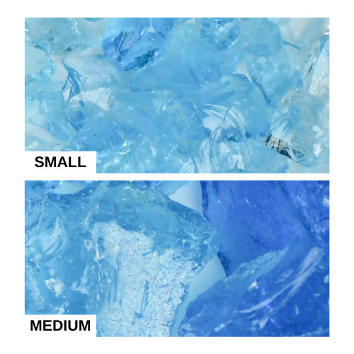 Crystal Turquoise Landscape Glass – Concrete Decor Store