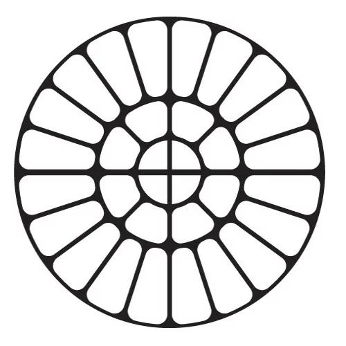 Small Universal Circle - Concrete Stencil - Concrete Decor Store